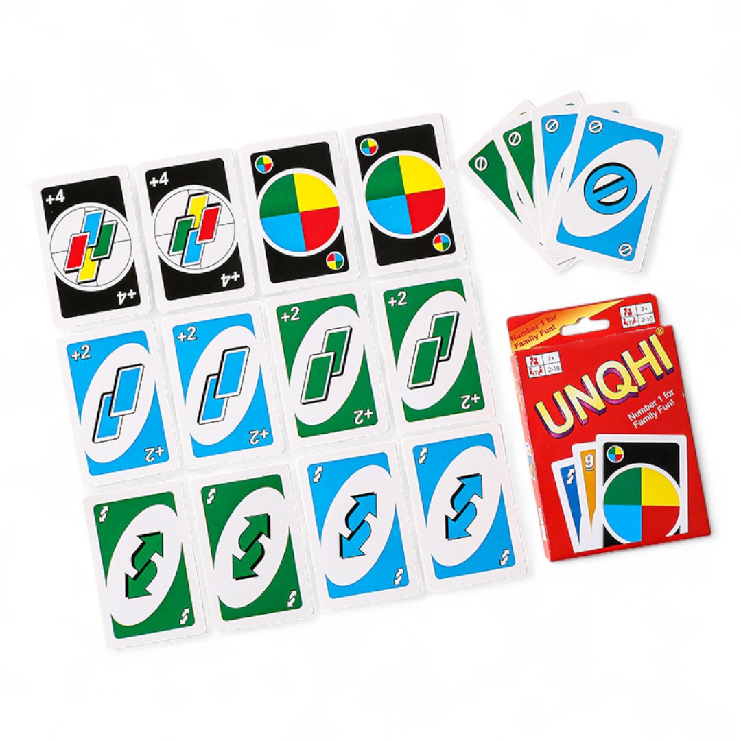 CYC Unqhi Juego De Cartas Familiar Colores y Numeros Juego de Improtac ...